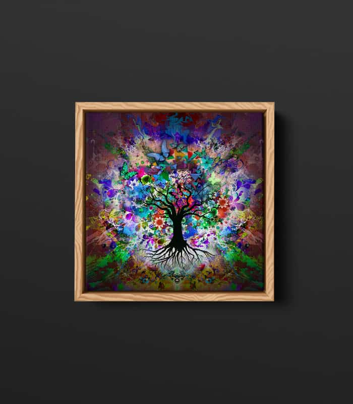 Abstract Art Tree - Tough Art