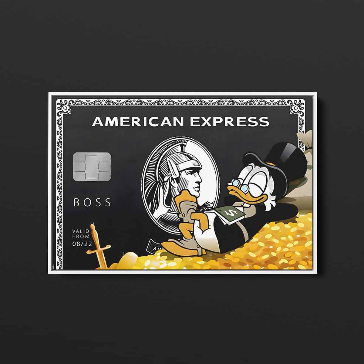 American Express Dagobert Duck - Tough Art